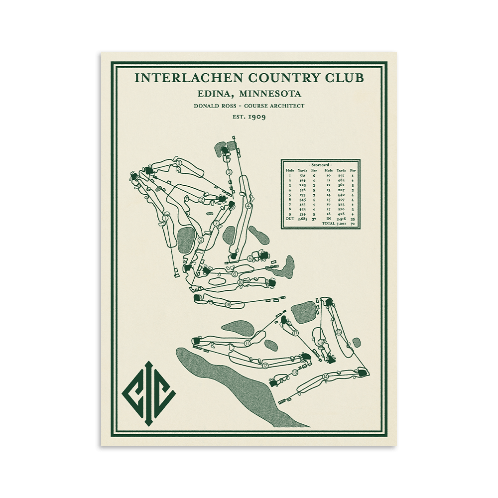 Interlachen Country Club – Course Maps