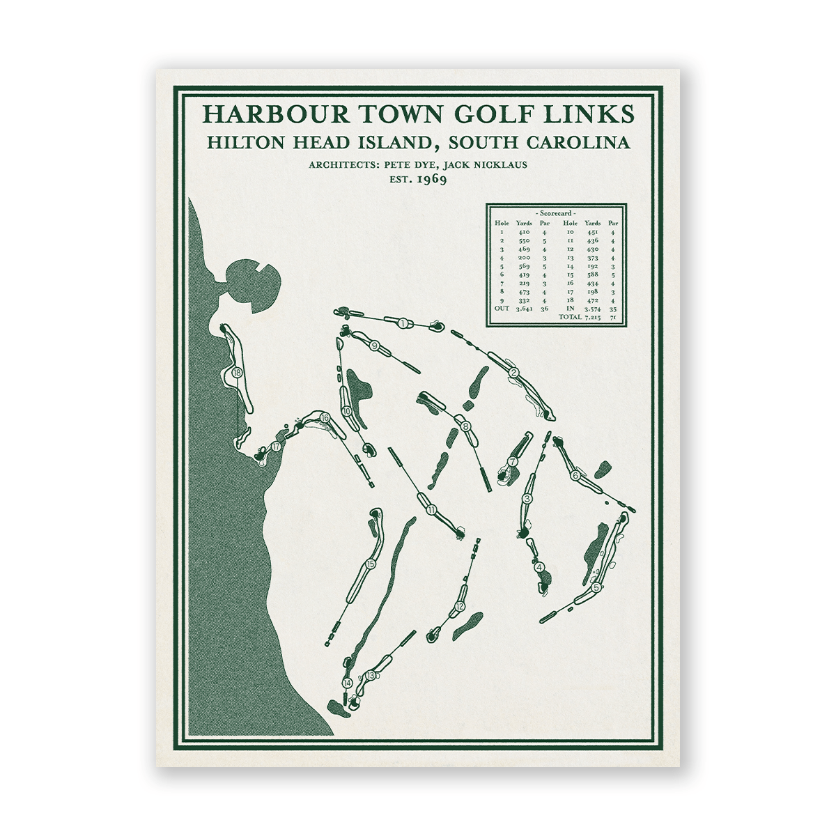 Harbour Town – Course Maps