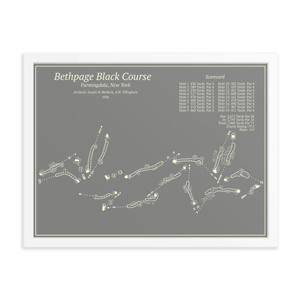Bethpage Black Course – Course Maps