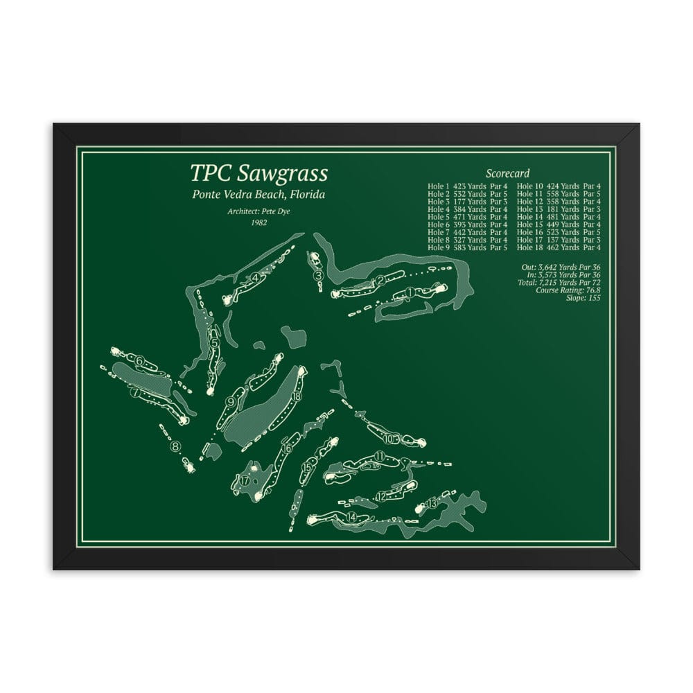 TPC Sawgrass – Course Maps