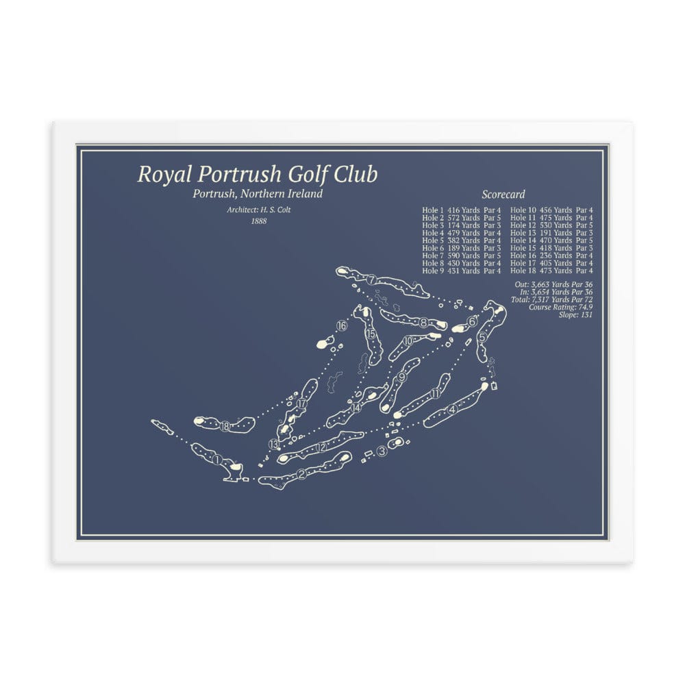 Royal Portrush Golf Club – Course Maps