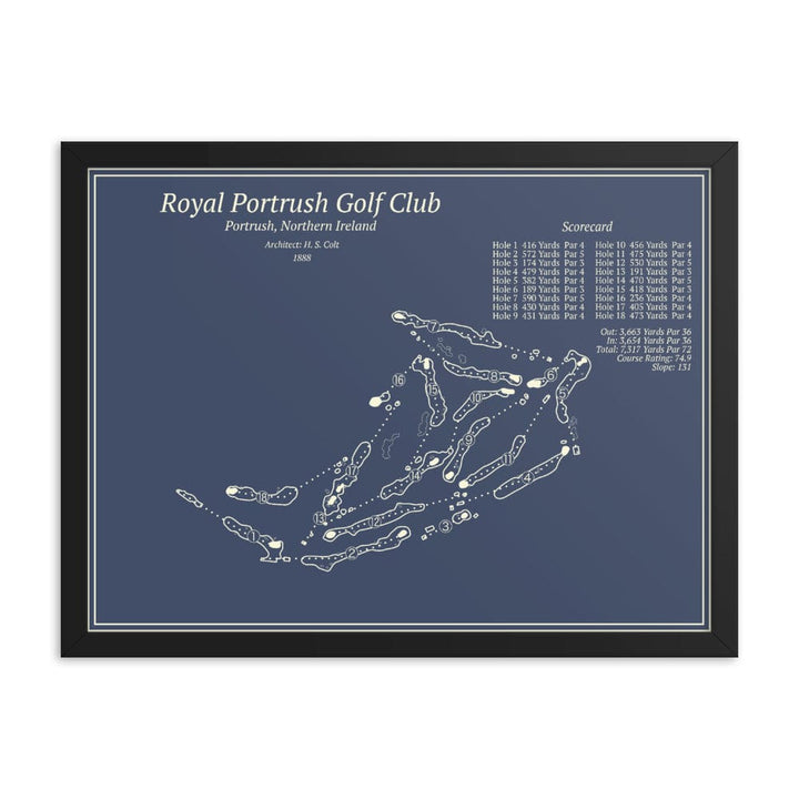 Royal Portrush Golf Club – Course Maps